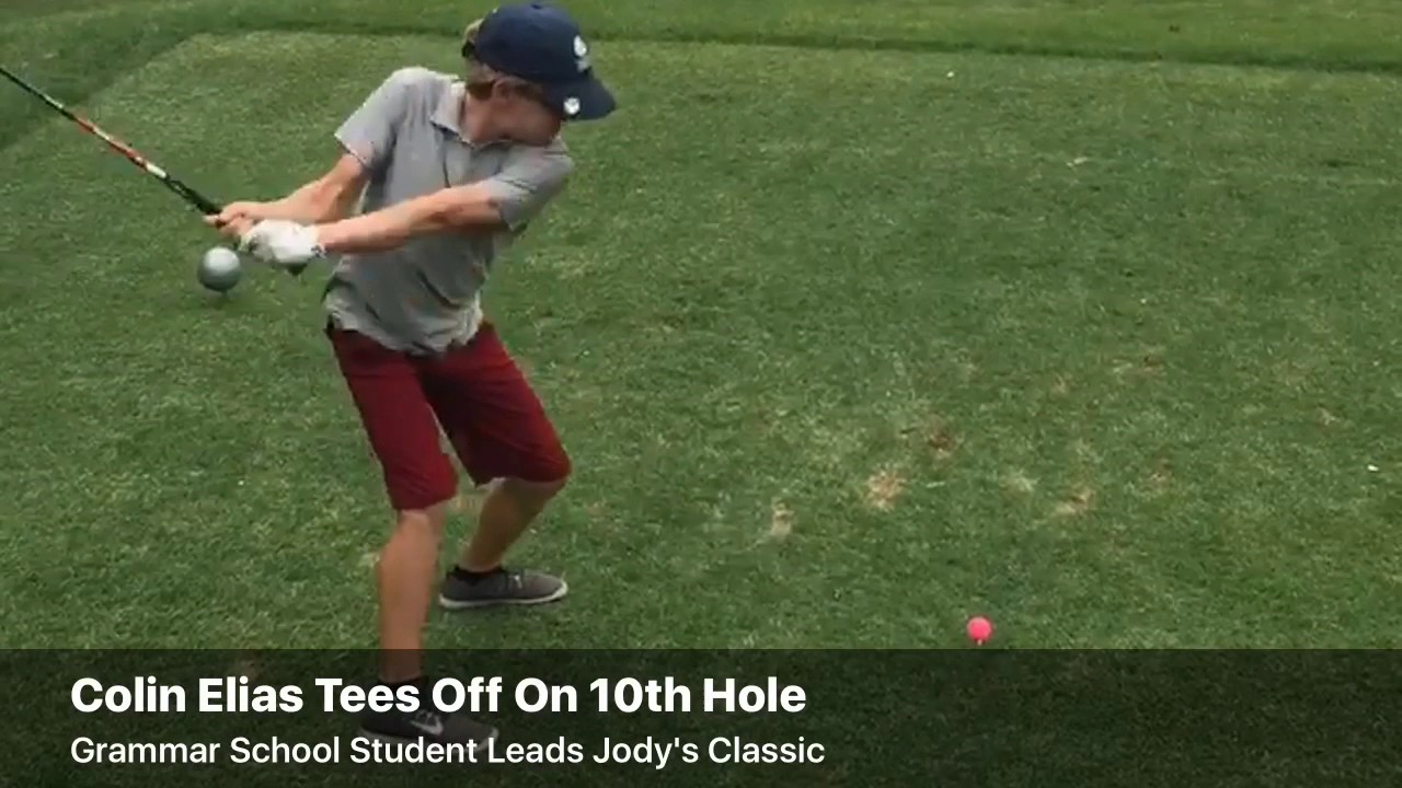 Golfers hit explosive tee shots at Jody's Classic - YouTube