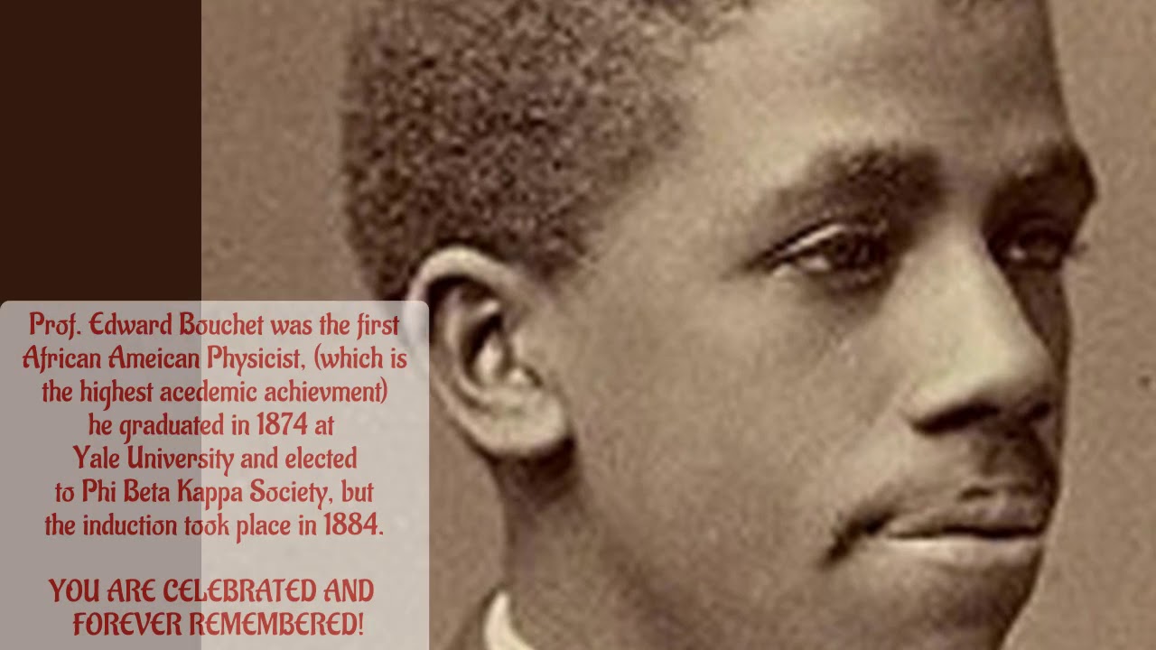 BLACK HISTORY, GAGUT BIRTHDAY EDWARD BOUCHET - NEVER FORGOTTEN - YouTube