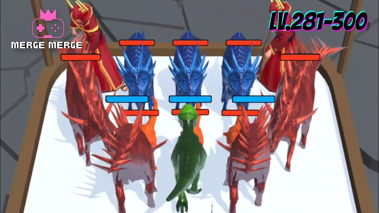 Merge Master: Dinosaur Monster ( NO APK + MOD ) Part 16 - YouTube