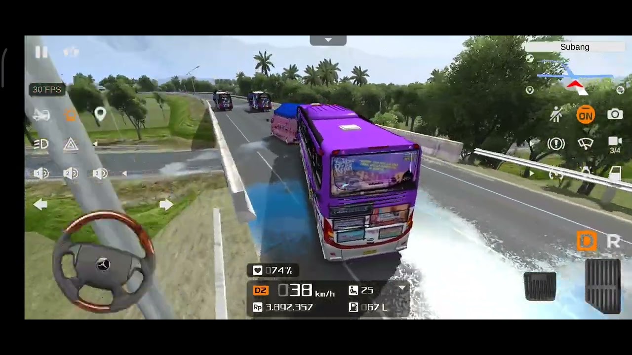 BUS SJM TRANS HARI INI 26 FEBRUARI BUSID I BUS SIMULATOR INDONESIA ...