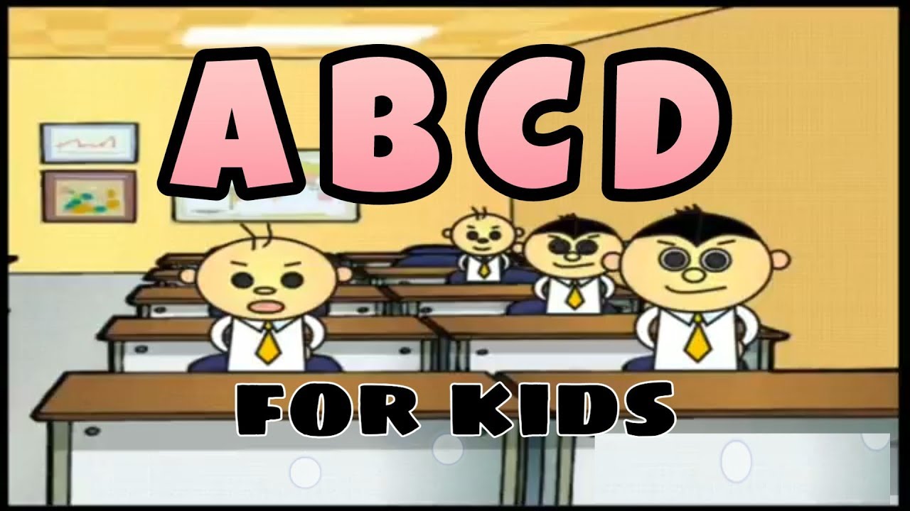 Educational Kids funny show ABCD alphabets cartoon in funny style to ...