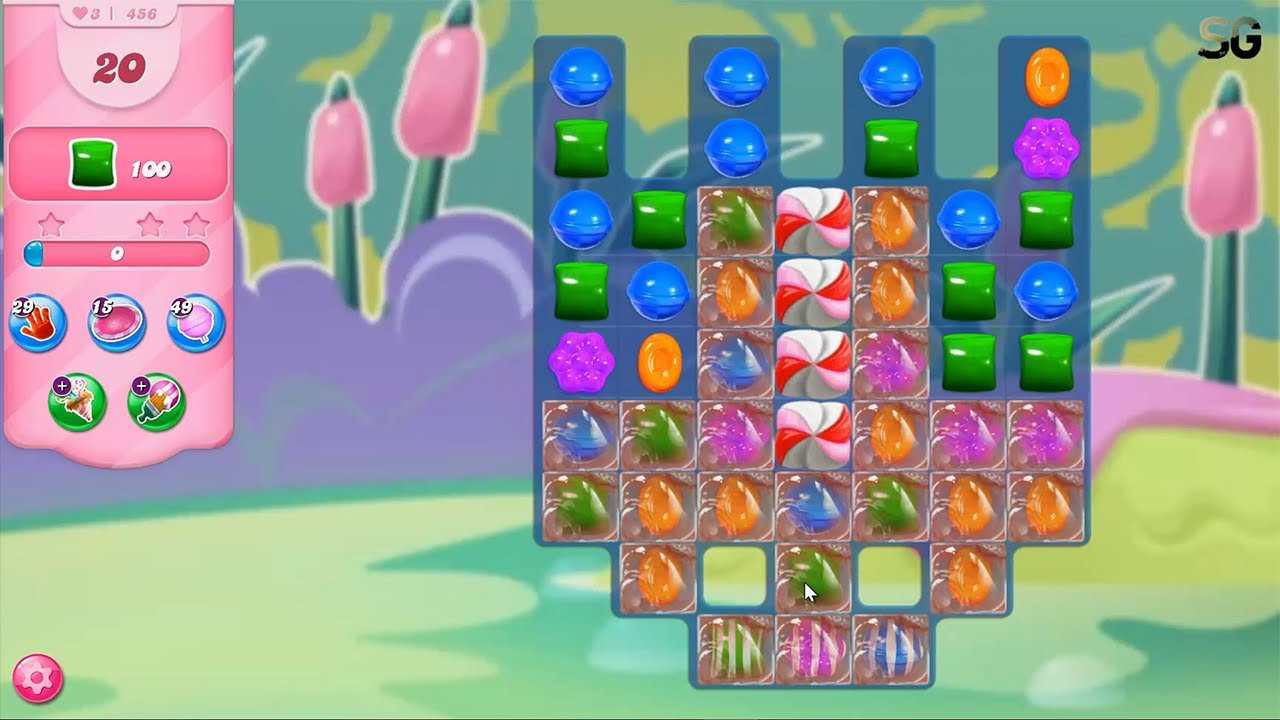 Candy Crush Saga Level 456 (2021 Version) - YouTube