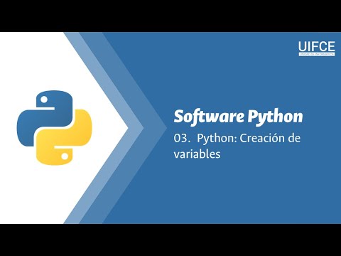 03. Python: Creación de variables - YouTube