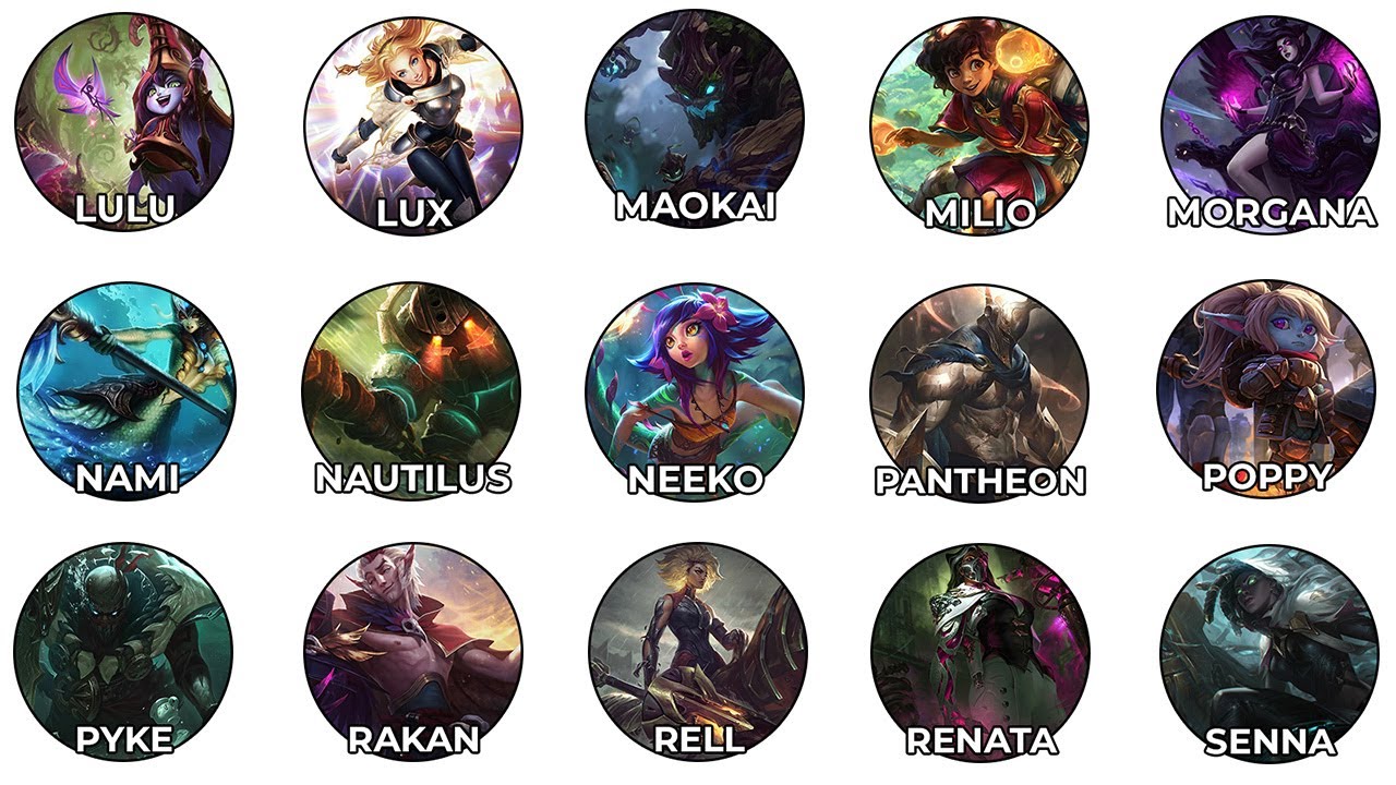 Every Support Champion Explained in 7 Minutes - YouTube