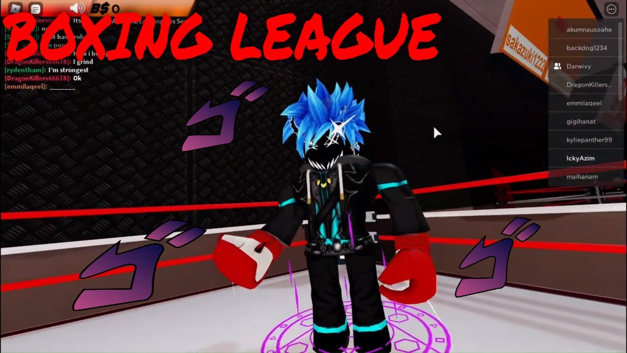 Boxing League Roblox Gameplay - YouTube