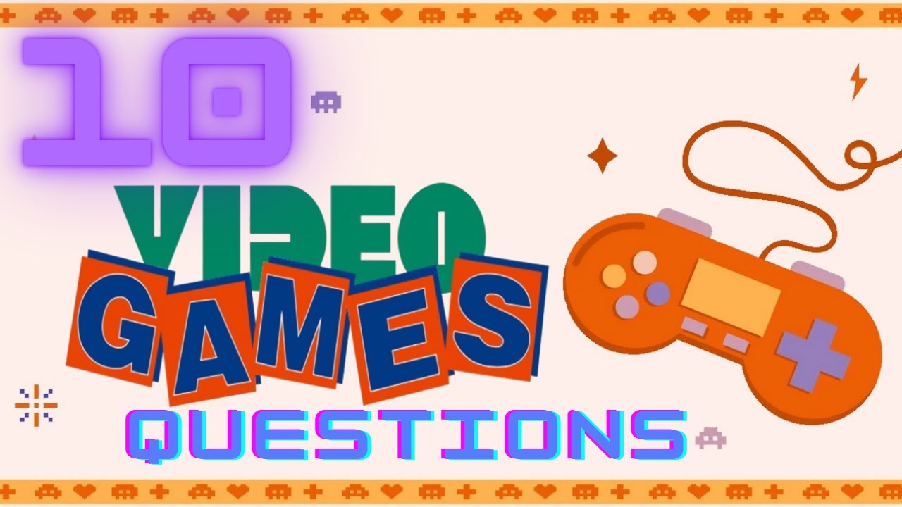 10 Video Game Questions | VR to Linda THE GAMER GAL - YouTube