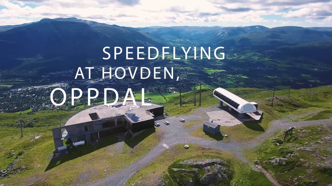 Speedflying i Hovden, Oppdal - Norway - YouTube
