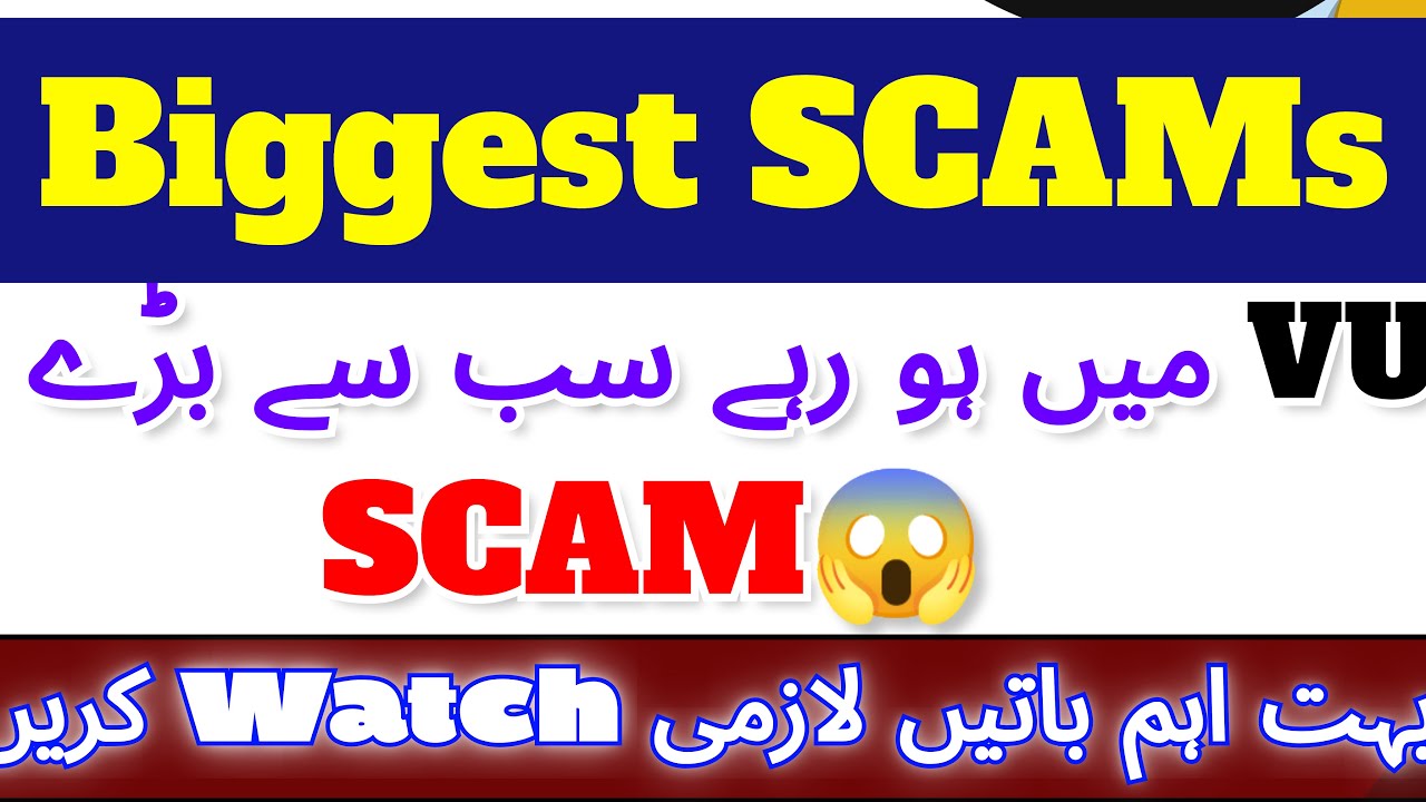 Biggest SCAMs 😱 i Ever Seen | University SCAMs | Most Important VIDEO ...
