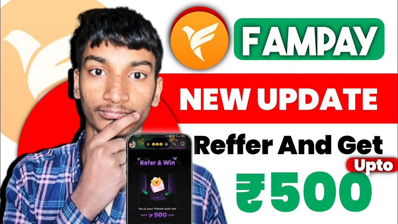 Fampay App New Update | Fampay Reffer And win Upto ₹500 | Fampay App ...