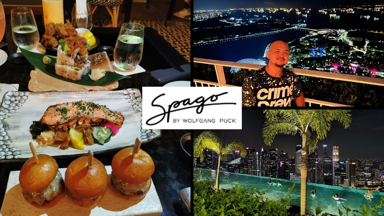 We Tried Wolfgang Puck's Resto in Marina Bay Sands! Spago Dining Room ...
