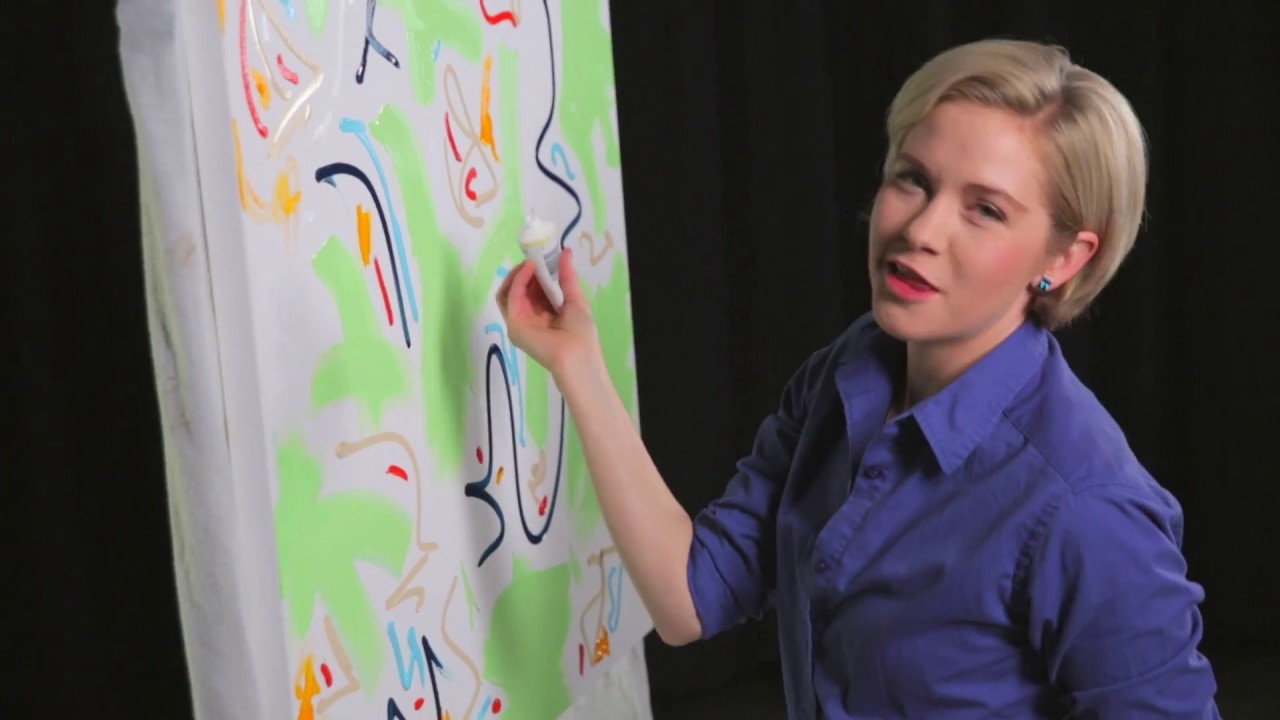 Anna Rutherford Artist | Live Painting | Madness Media - YouTube