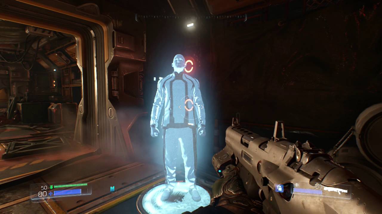 DOOM 2016 Level 1 Holos - YouTube