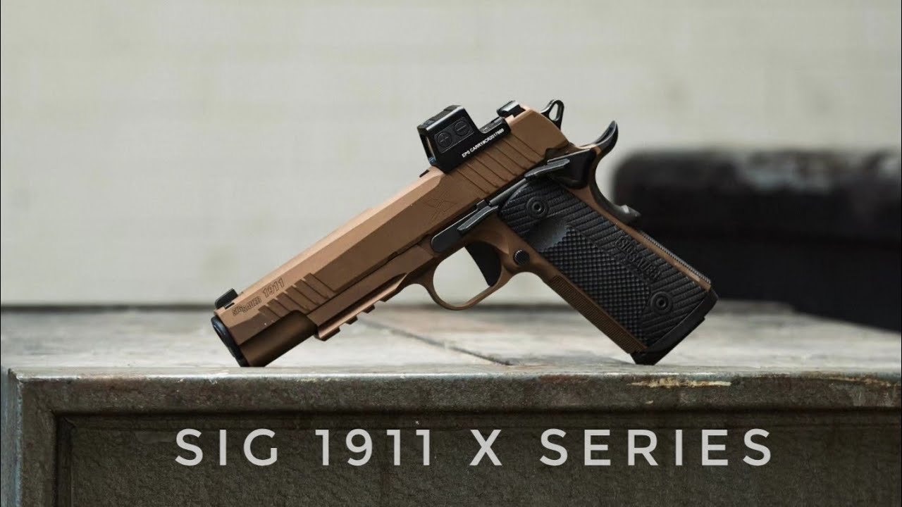 SIG Sauer 1911 X Series in .45 ACP - YouTube