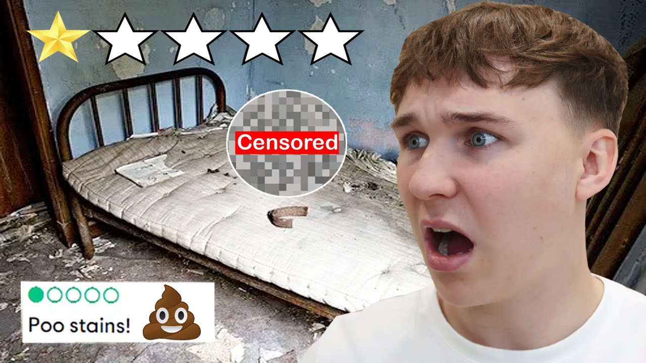 I Stayed In The WORST Rated Hotel In The UK (GROSS) - YouTube