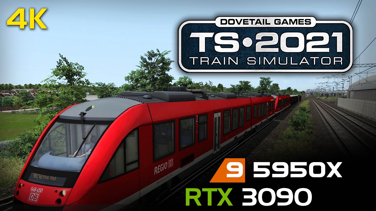 Train Simulator 2021 (TS 2021) | 4K | RTX 3090 | 5950X - YouTube