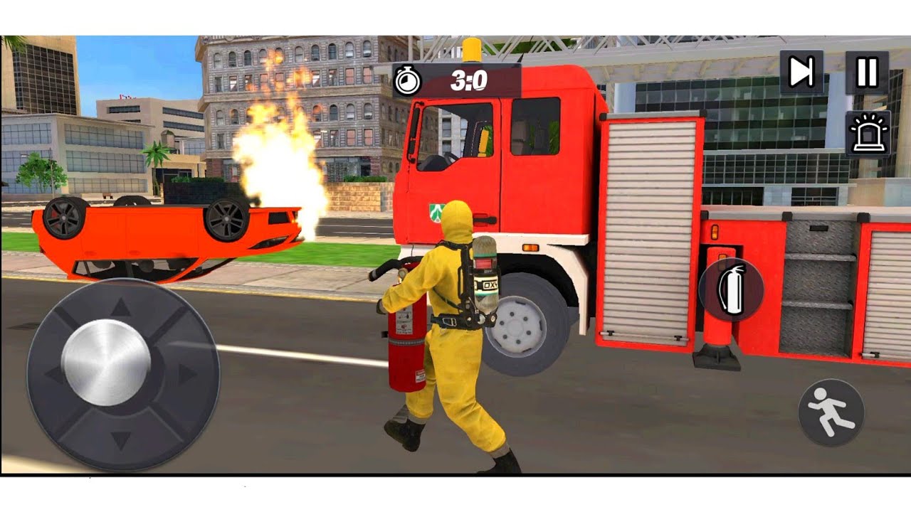 911 Emergency Rescue Service - Firefighter, Doctor And Policeman Game ...
