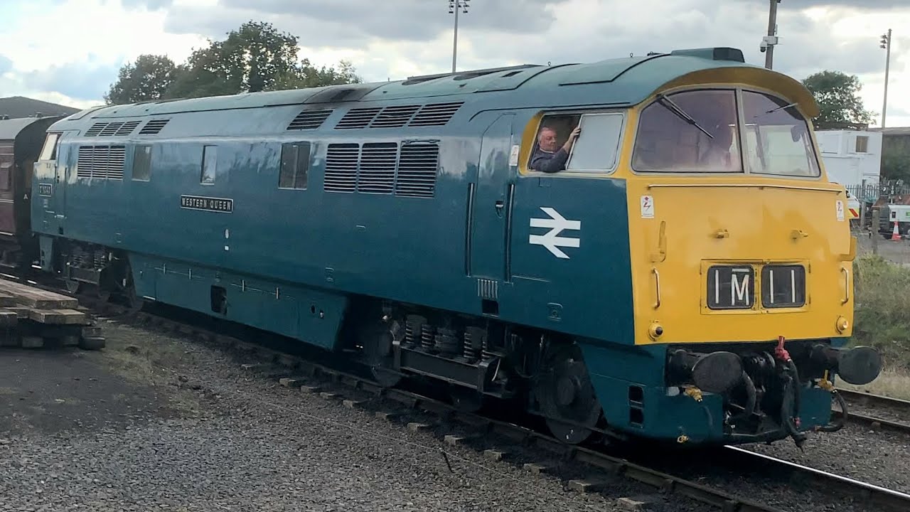 SVR Class 52 Entering Kidderminster SVR - YouTube