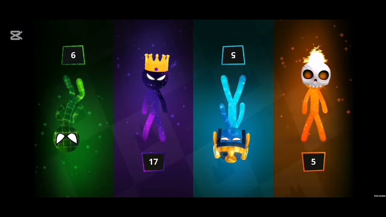 Una Fiesta Con Bellos Colores - Stickman Party - YouTube