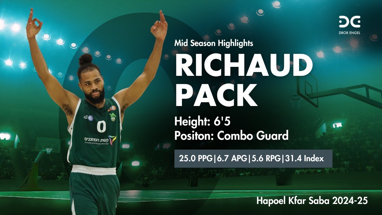 Richaud Pack 2024-25 Mid Season Highlights - YouTube