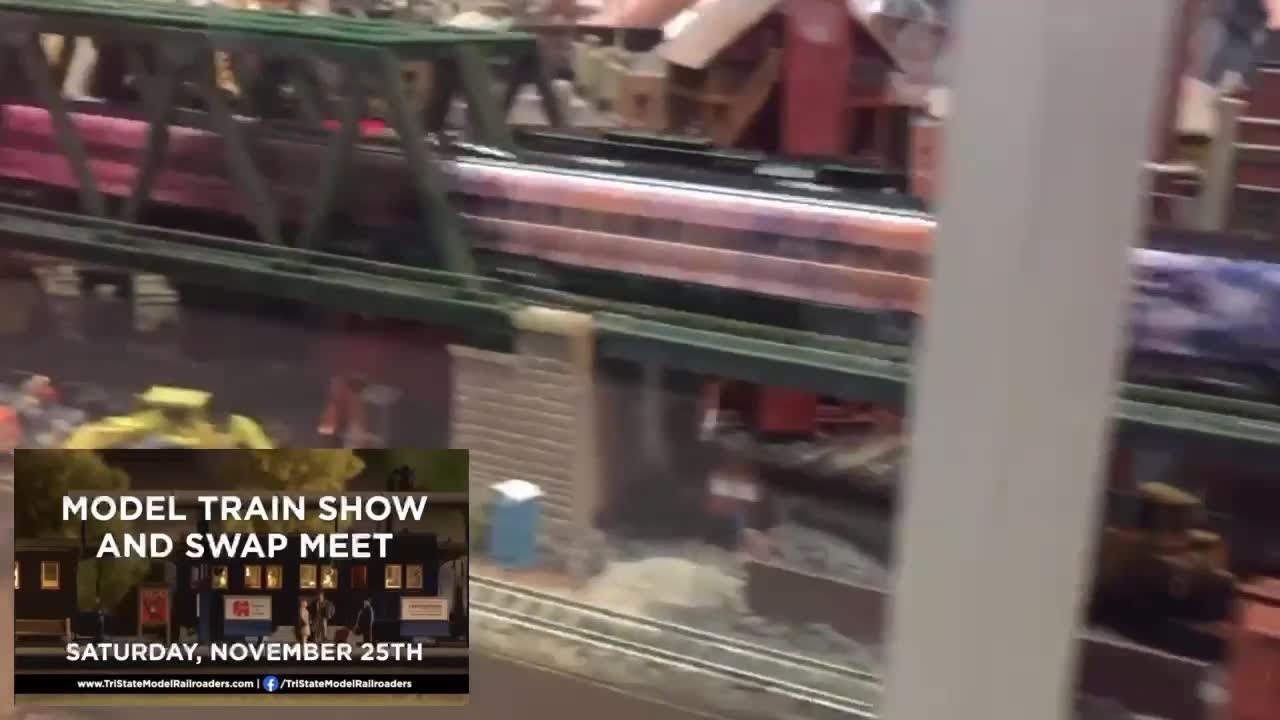 Model train show and swap meet in Joplin - YouTube