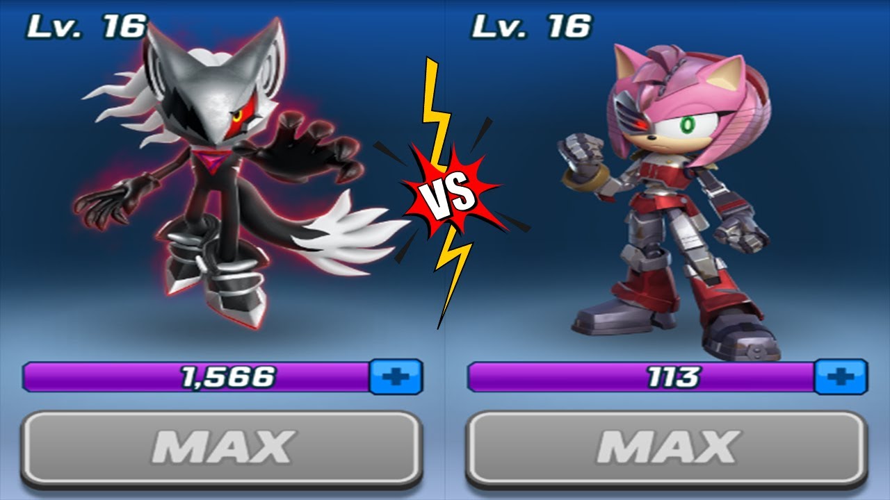 Sonic Forces - King Infinite vs Queen Rusty Rose - All 71 Characters ...