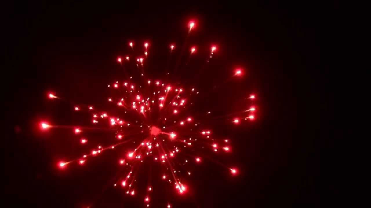 6" Inch Red Crackling Comets [Full HD] - YouTube