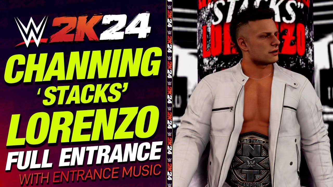 CHANNING STACKS LORENZO WWE 2K24 ENTRANCE - #WWE2K24 CHANNING STACKS ...