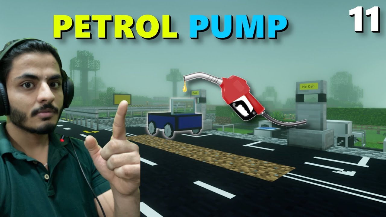 I Build This EPIC Petrol Pump in Minecraft Survival EP 11 - YouTube