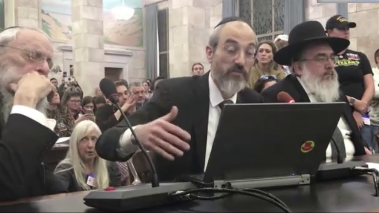 Rabbi Epstein VS Dr. Roberts at Senate Committee today - YouTube