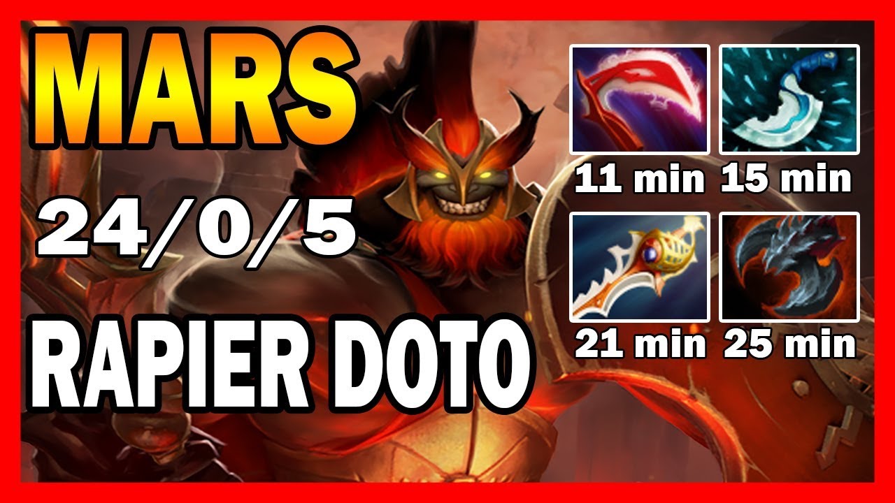 ¡MARS MID MAS ROTO IMPOSIBLE! | NUEVO HEROE MARS DIVINE RAPIER ...