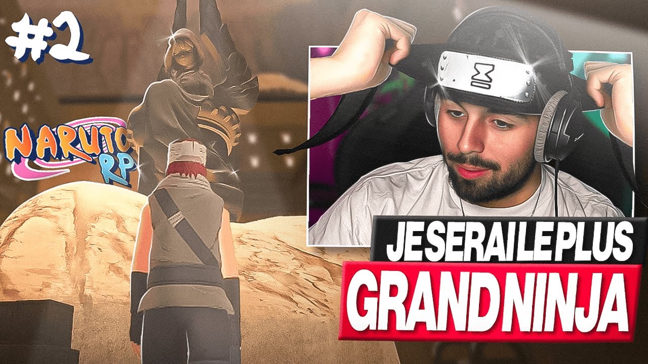 JE DEVIENDRAI UN GRAND NINJA ! 🪷 NARUTO RP#2 - YouTube