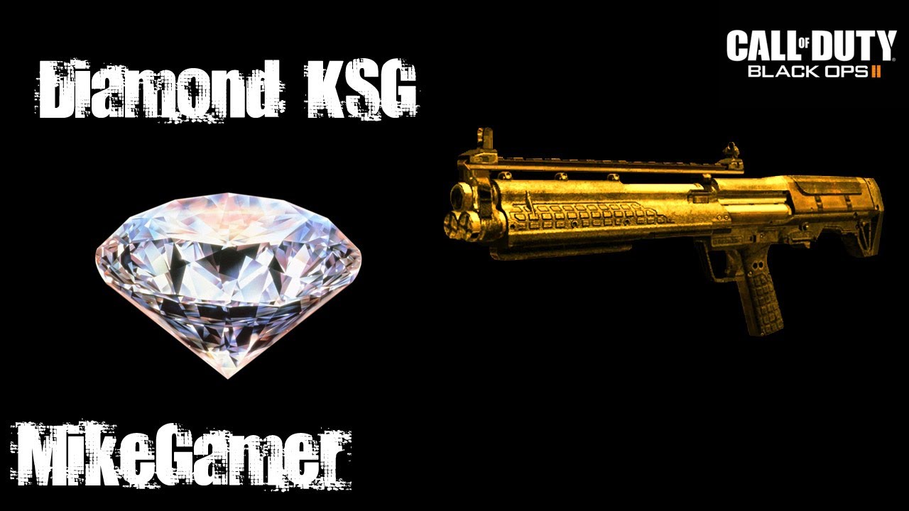 Black Ops 2 - KSG Diamond - Dicas de setup e como jogar - YouTube