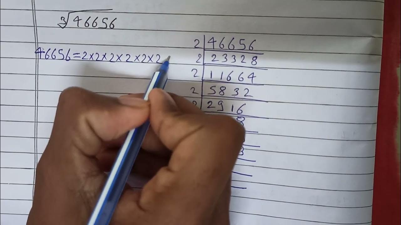 find-cube-root-of-46656-by-prime-factorisation-method-in-hindi-youtube