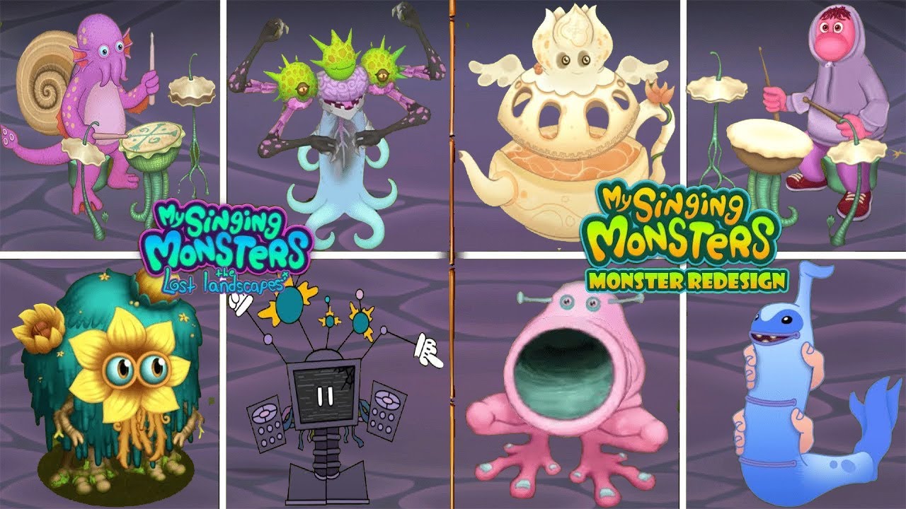 MonsterBox: DEMENTED DREAM ISLAND with Monster Fanmade Redesign | My ...