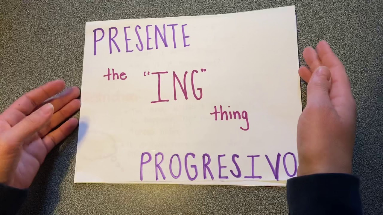 Paper Slides - Present Progressive Summary / Review - YouTube