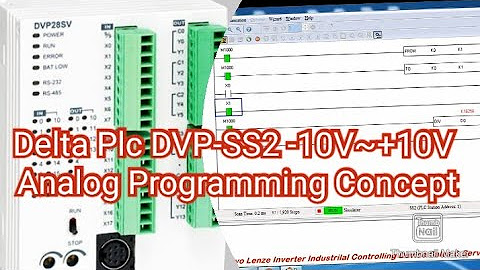 Delta WPL Soft Plc Programming - YouTube