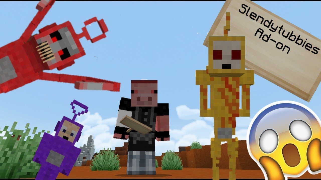 Slendytubbies addon para Minecraft 1.14 y superiores (add-on) - YouTube