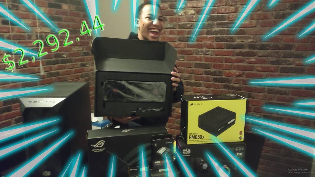 BUILDING MY FIRST EVER GAMING PC!! (HIGH END BUILD) - YouTube