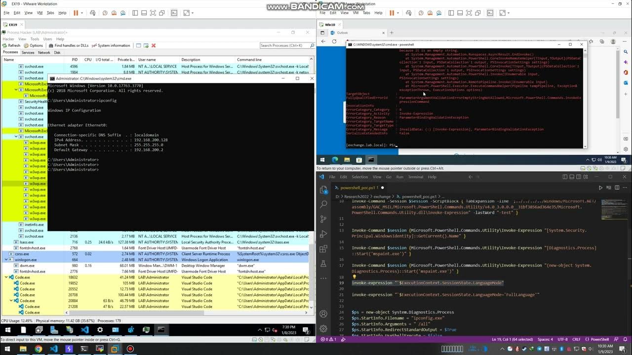 Exchange TabShell RCE PoC (CVE-2022-41076) - YouTube