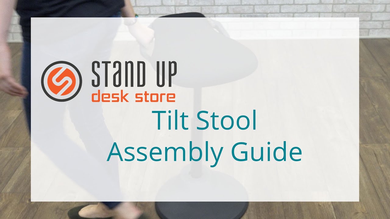 Tilt Stool Assembly Guide | Stand Up Desk Store - YouTube