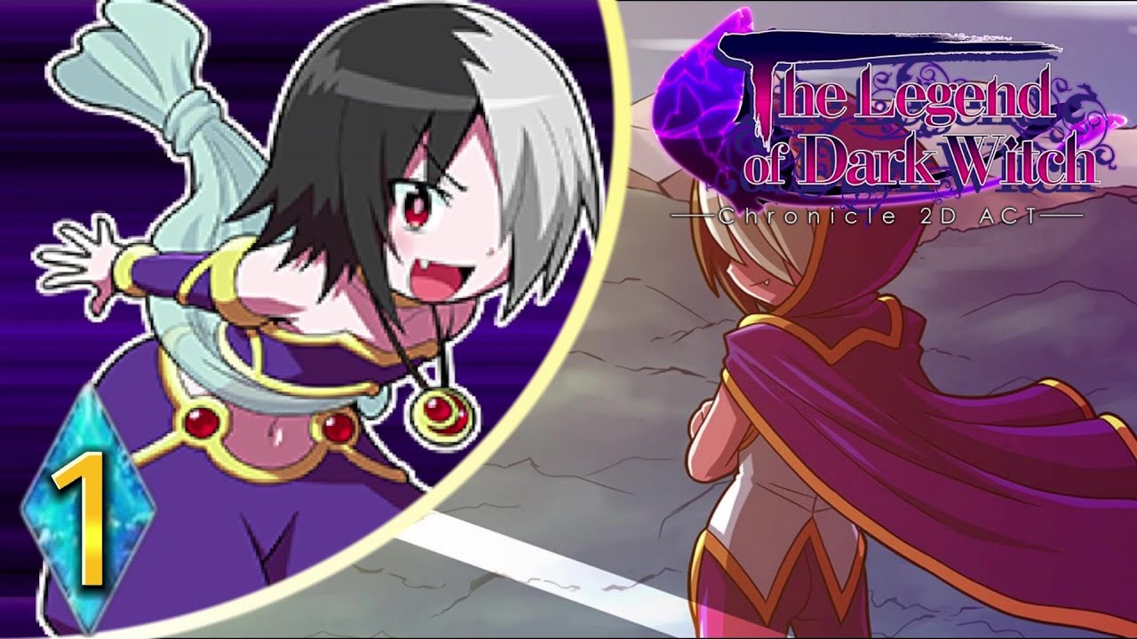 The Legend of Dark Witch Chronicle 2D Act- Boss Klinsy the Librarian (Heaven's Garden) - YouTube
