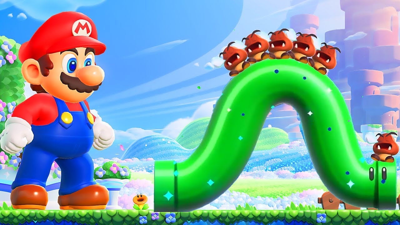 Giant Mario in Super Mario Bros. Wonder - YouTube