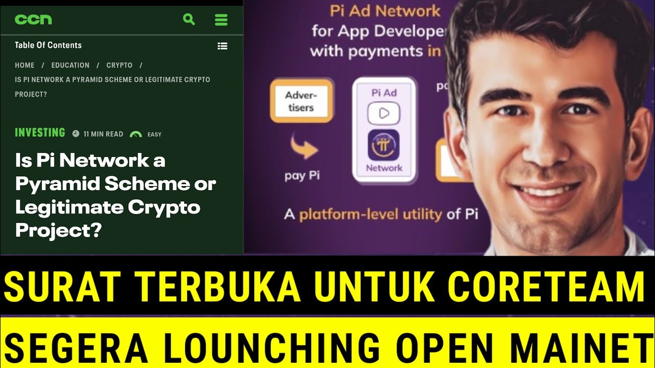 PINETWORK TERBARU~SURAT TERBUKA UNTUK CORETEAM KAMI MINTA SEGERA LUNCURKAN OPEN MAINET - YouTube
