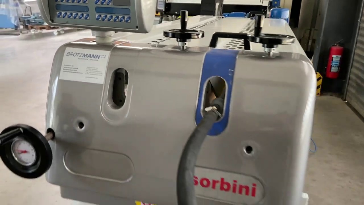 Cefla Sorbini MF, Roller Coater, Smart Coater, Walzmaschine - YouTube