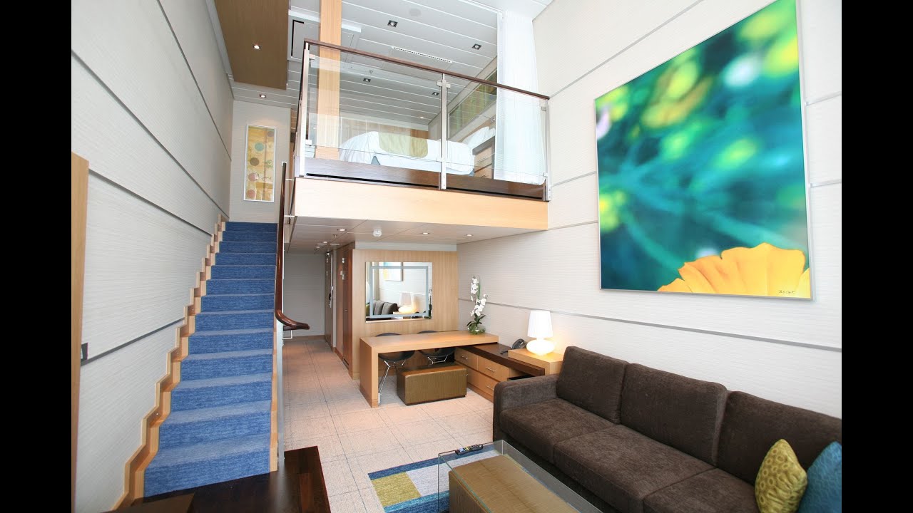 Crown Loft Suite on Oasis of the Seas Room 1716 - Incredible Room at ...