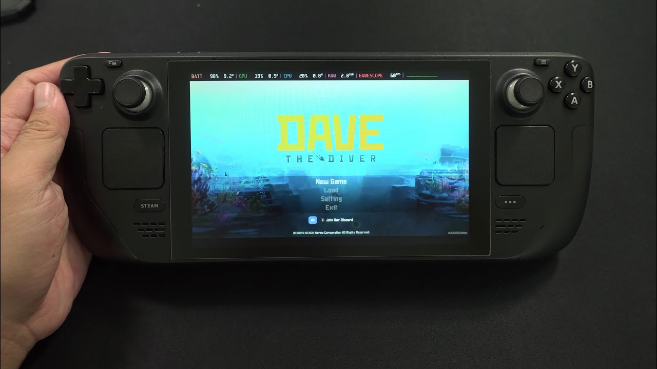 DAVE THE DIVER Gameplay On Steam Deck - Steam OS - YouTube