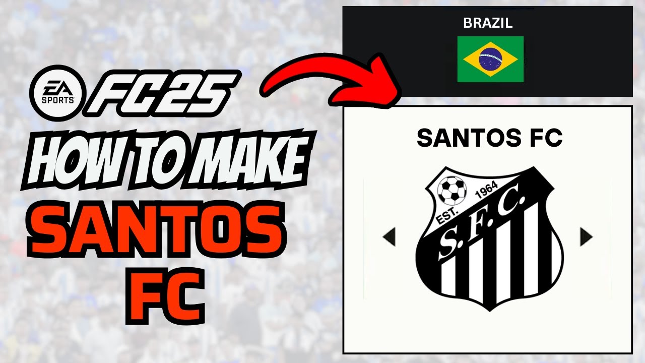 How to Make Santos in EA FC 26 - YouTube