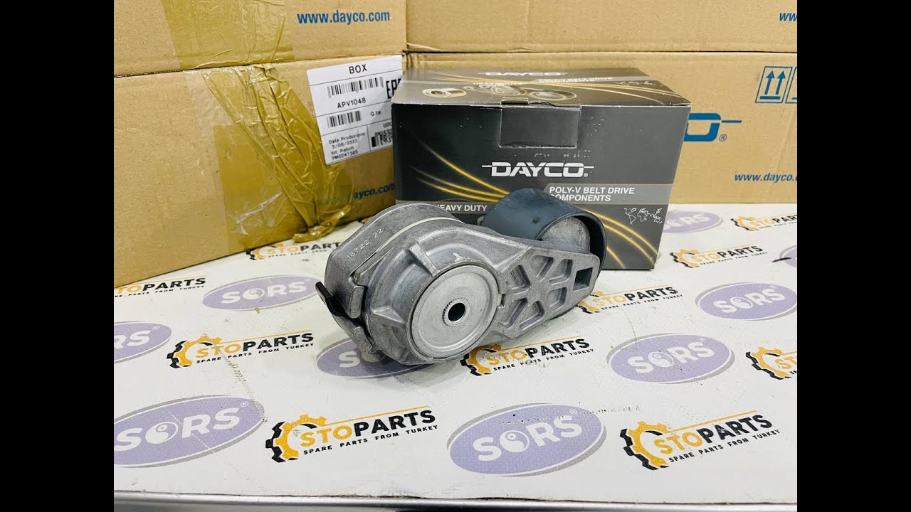 BELT TENSIONER 504046191 FOR CASE AND NEW HOLLAND - YouTube