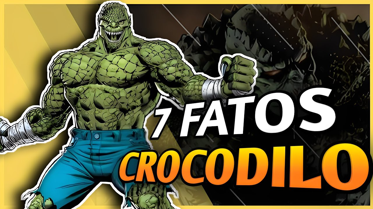 7 FATOS SOBRE O CROCODILO! - YouTube