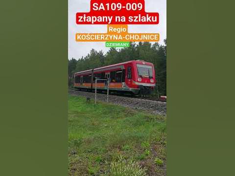 SA109-009 złapany na szlaku #pkp #pociag #kaszuby #rp1 #szlak #kolej #polregio - YouTube